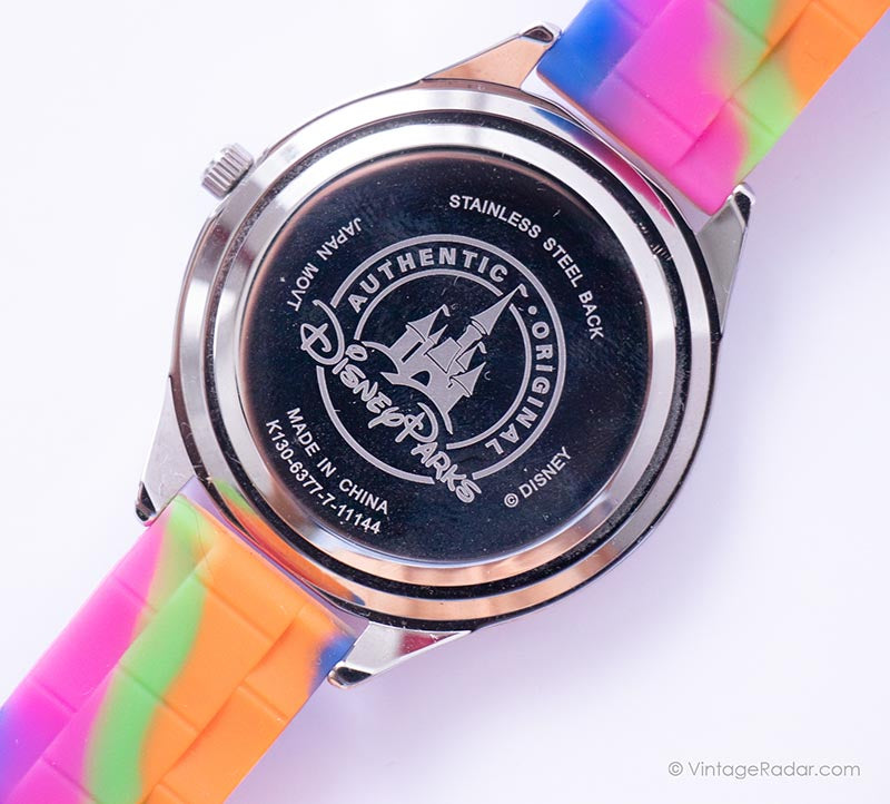 Rainbow Disney Parks Mickey Mouse Watch with Original Box – Vintage Radar