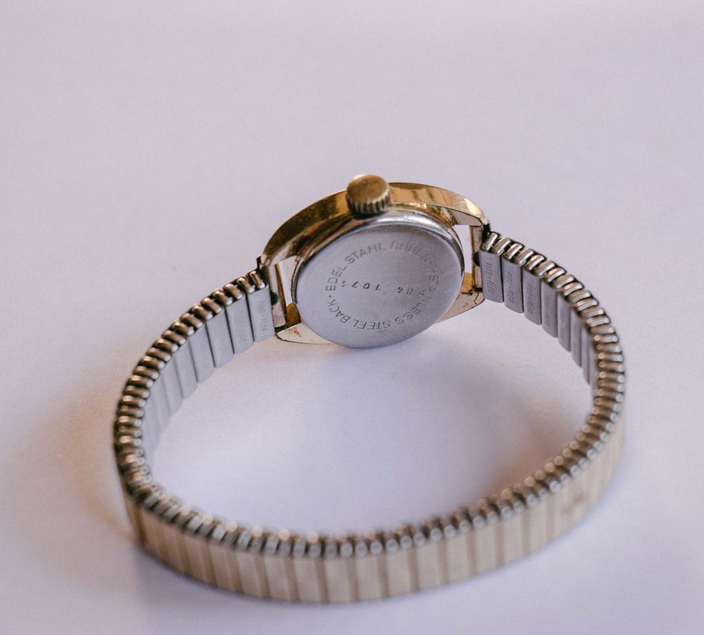 BWC Incabloc Swiss Mechanical Watch | Gold-tone Swiss Watch for Women ...