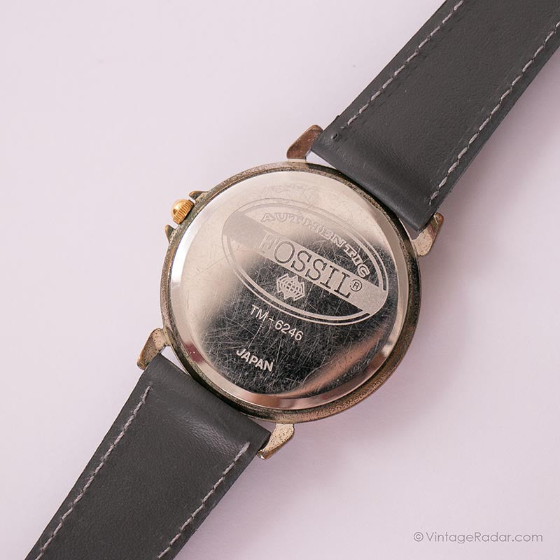 Vintage Two-tone FOSSIL Watch | Best Vintage Watches – Vintage Radar
