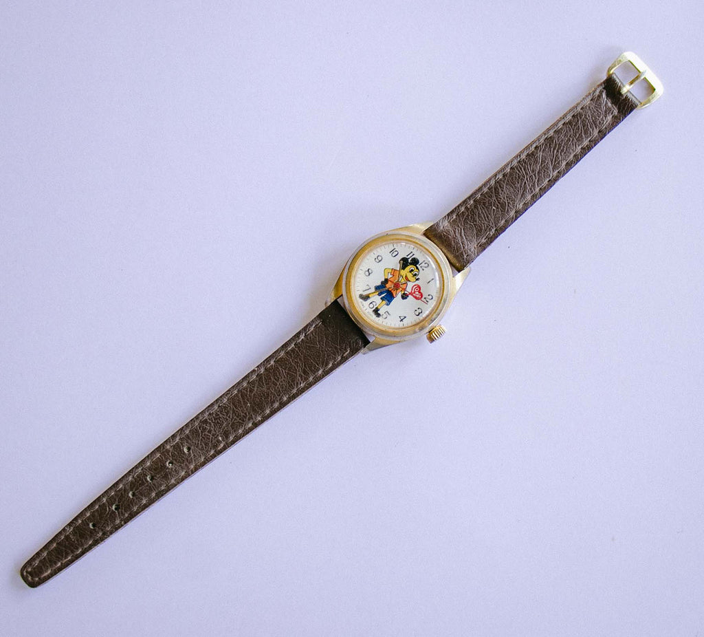 1960s Vintage Mickey Mouse Watch | RARE Mechanical Disney Watch ...