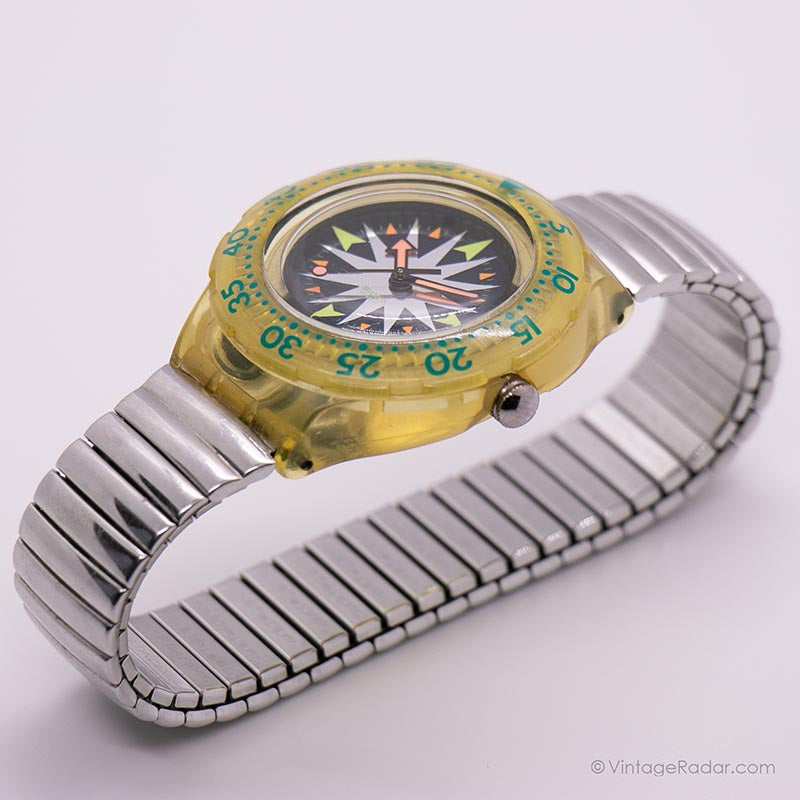 1993 Swatch SDK108 SDK109 MINT DROPS Watch | Star Dial Swatch – Vintage ...