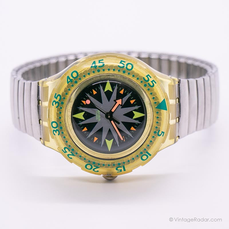 1993 Swatch SDK108 SDK109 MINT DROPS Watch | Star Dial Swatch – Vintage ...