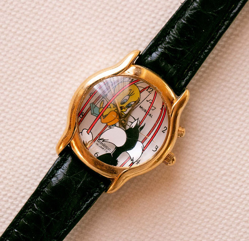 Tweety & Sylvester Armitron Musical Watch | 90s Looney Tunes Watches ...