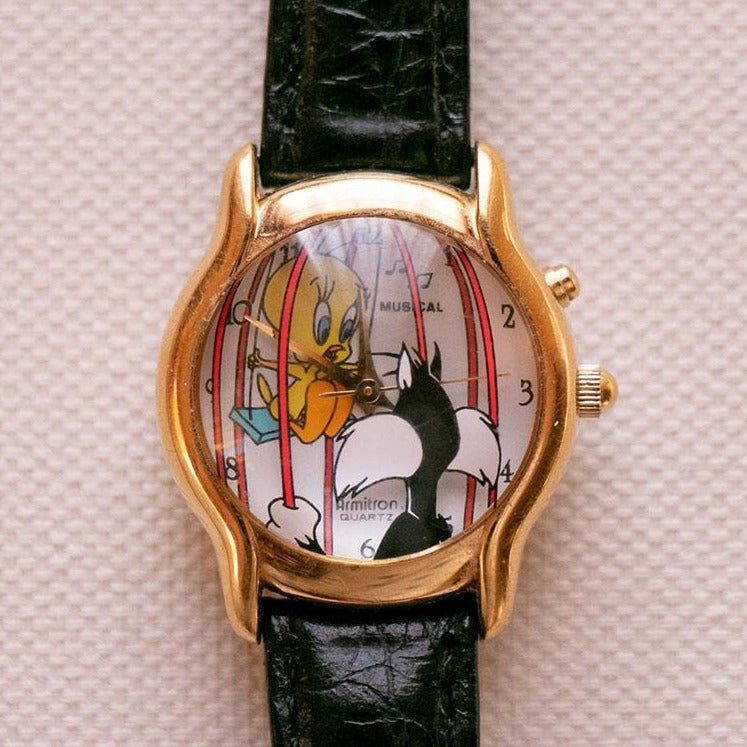 Tweety & Sylvester Armitron Musical Watch | 90s Looney Tunes Watches ...