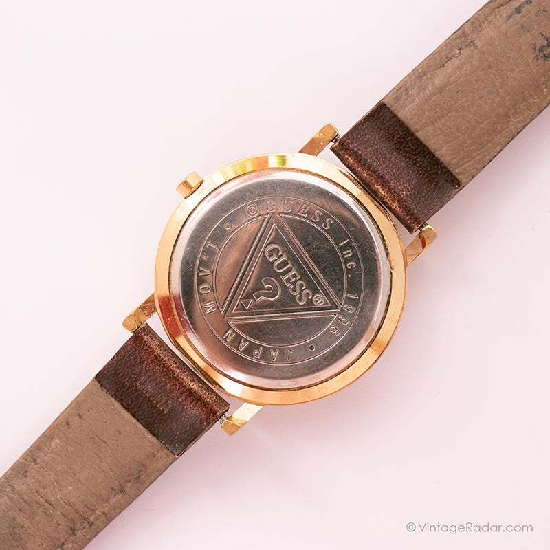 Vintage Gold-tone GUESS Watch | Affordable Luxury Watches – Vintage Radar