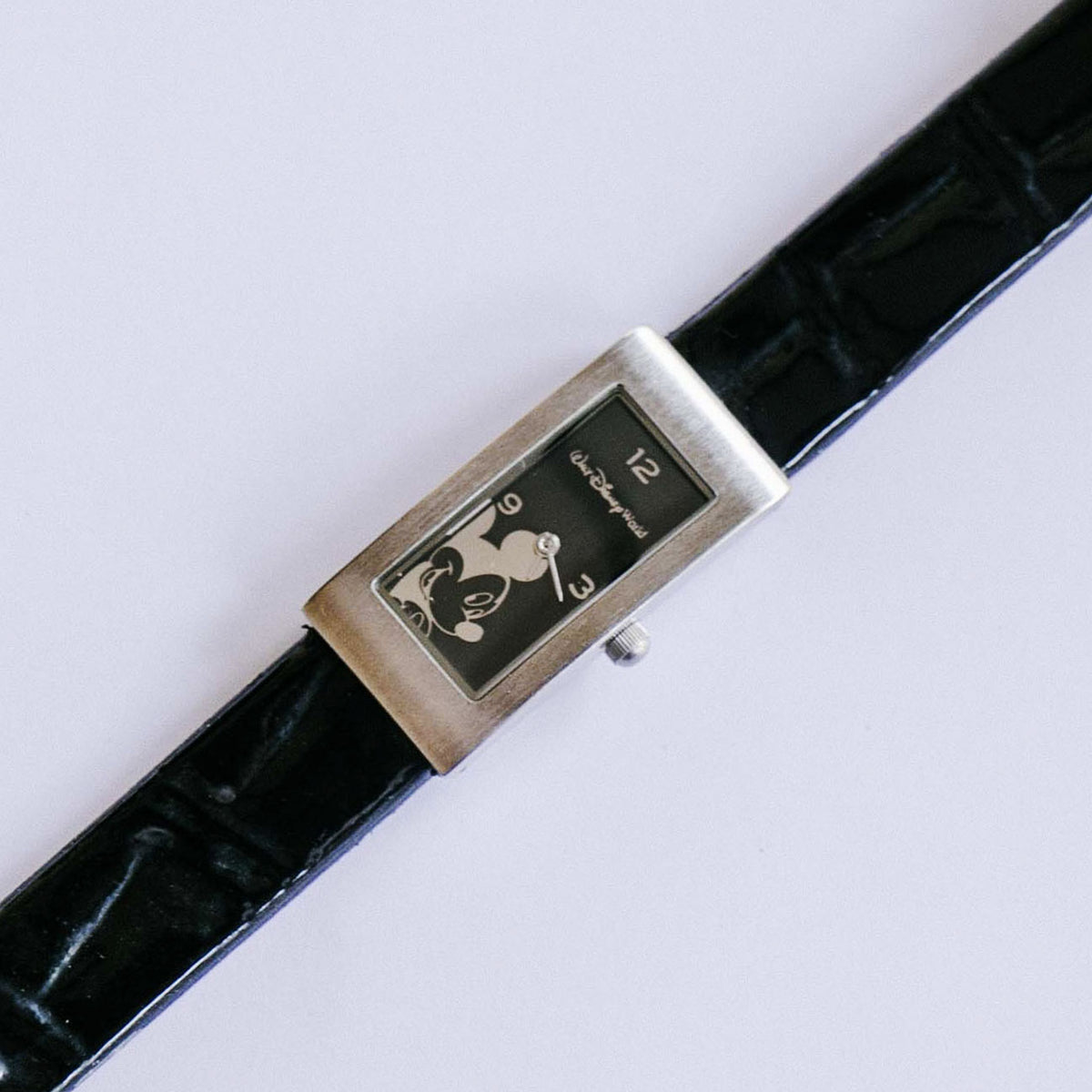 Silver-tone Mickey Mouse Quartz Watch | Walt Disney World Watches ...
