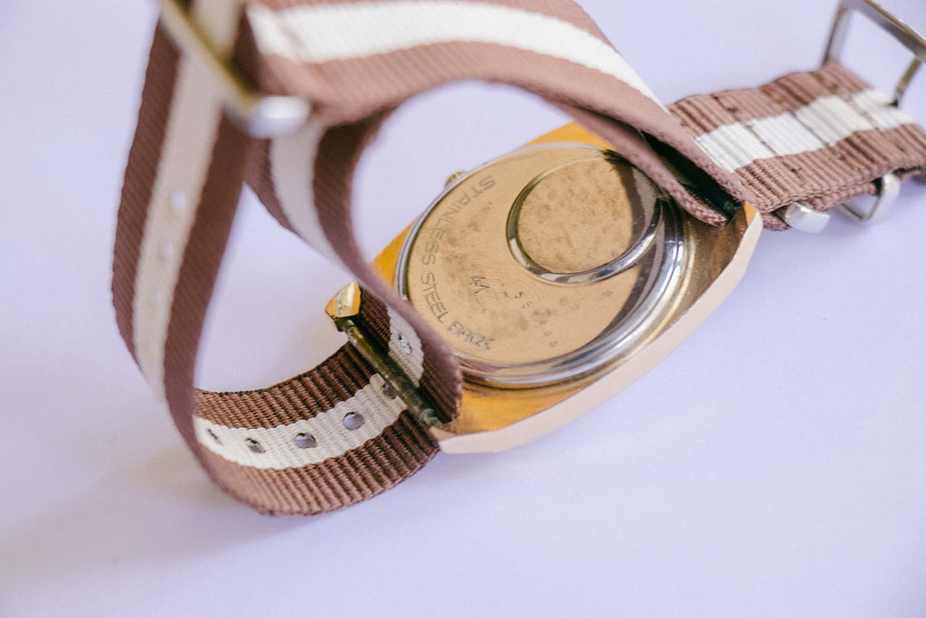 Ruhla Square-Dial Quartz Watch | Vintage Unisex Watch Made in GDR ...