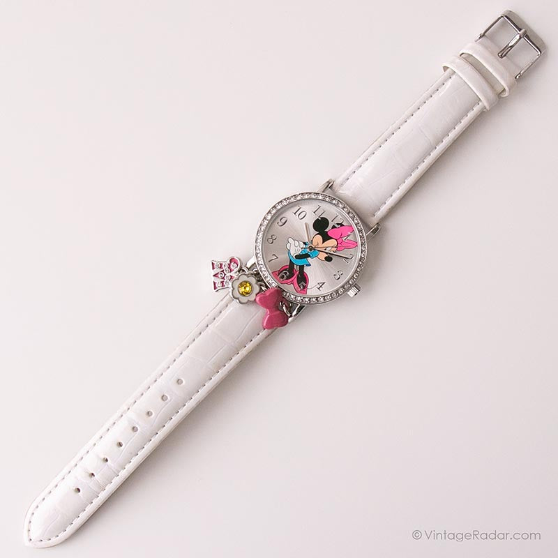Vintage Minnie Mouse Watch with Charms | Best Disney Watches for Her ...