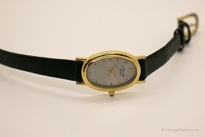 Vintage Joseph Chevalier Watch for Her | Elegant Gold-tone Wristwatch ...