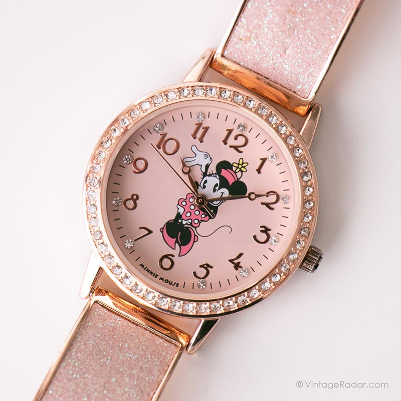 Vintage Rose Gold Disney Watch for Her | Disney Luxury Watch – Vintage ...