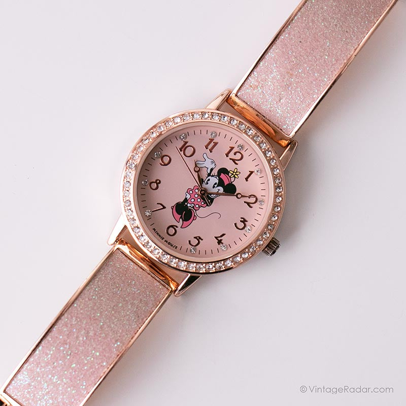 Vintage Rose Gold Disney Watch for Her | Disney Luxury Watch – Vintage ...
