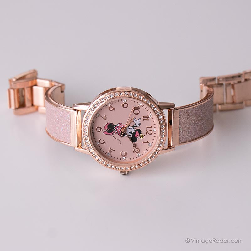 Vintage Rose Gold Disney Watch for Her | Disney Luxury Watch – Vintage ...