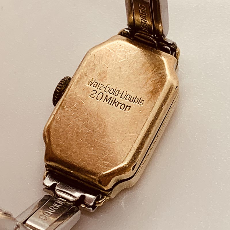 Art Deco Military Gold Plated Exita 100 Watch for Parts & Repair ...