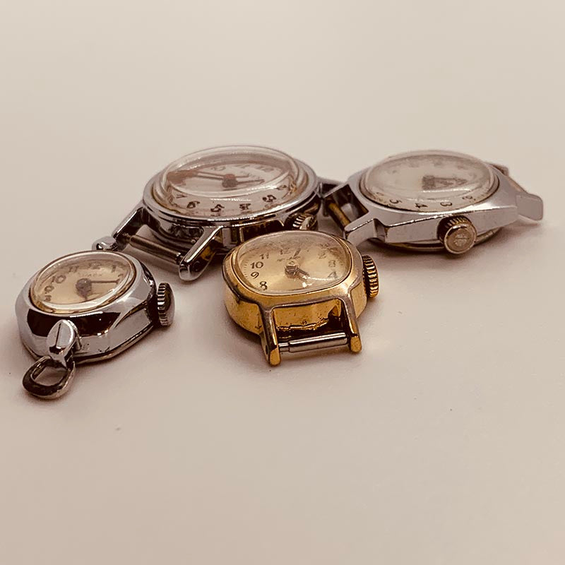 Lot of 4 Timex Mechanical Watches for Parts & Repair - NOT WORKING ...