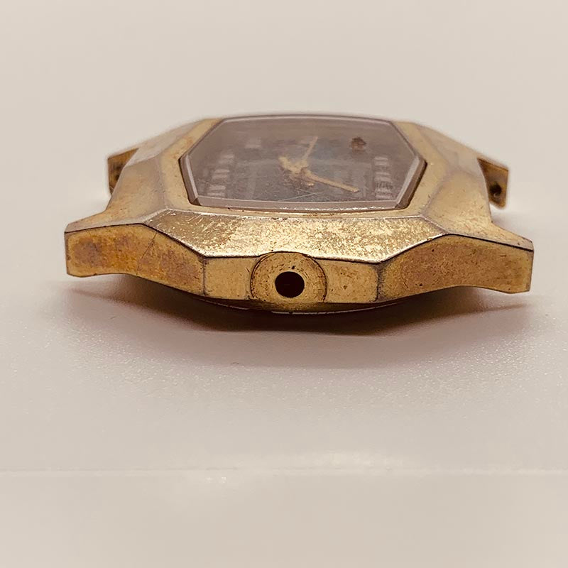 Blue Dial Kronotron Electra Watch for Parts & Repair - NOT WORKING ...