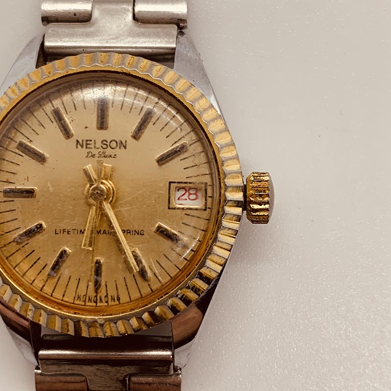 Nelson De Luxe Mainspring Watch for Parts & Repair - NOT WORKING ...