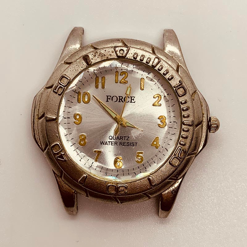 Force Quartz Water Resist Watch for Parts & Repair - NOT WORKING ...