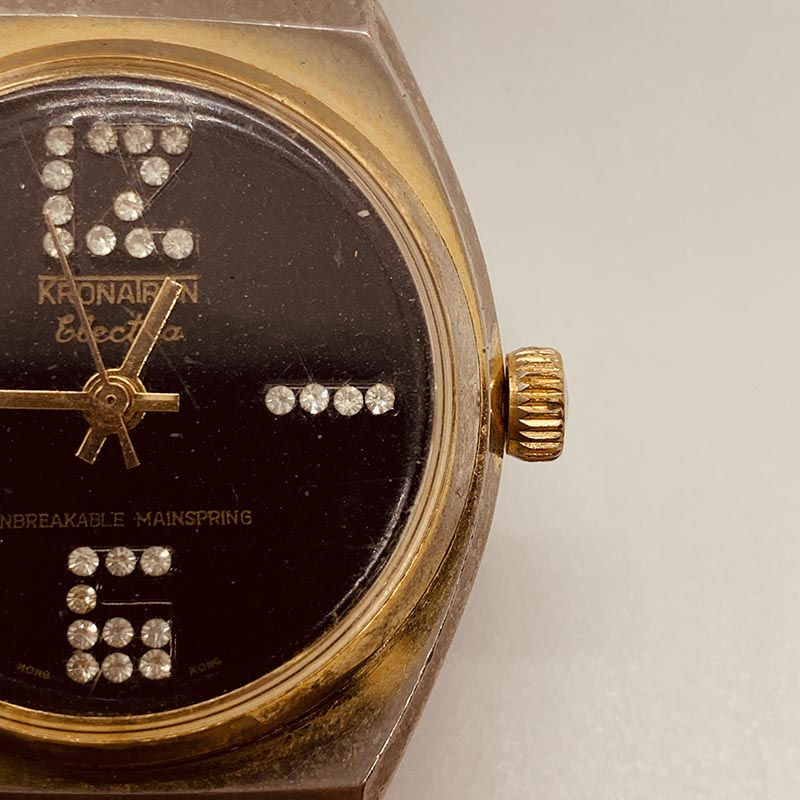 Kronotron Electra Mother of Pearls Watch for Repair - NOT WORKING ...