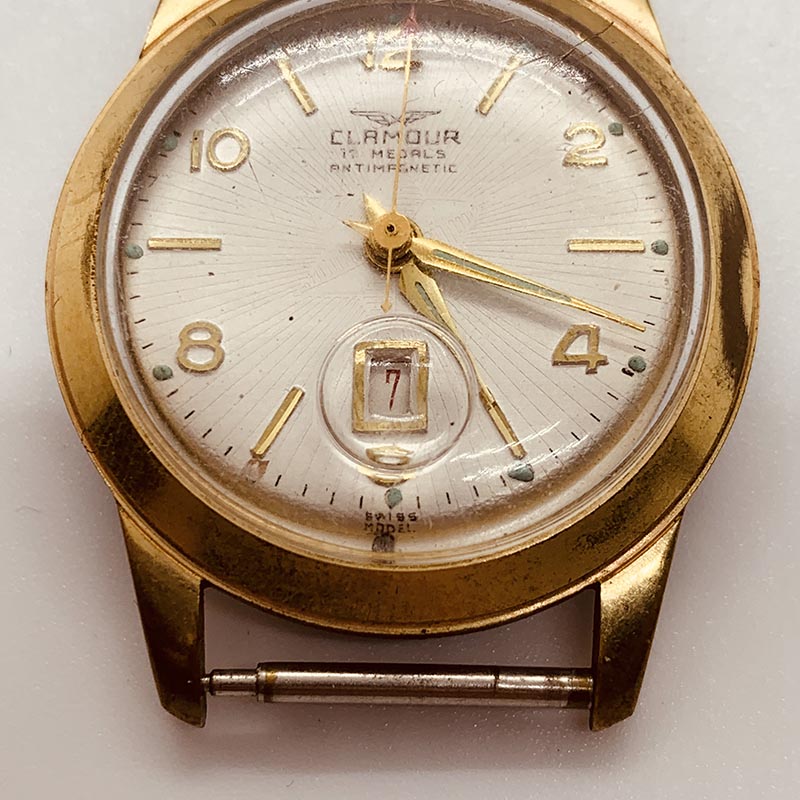 Clamour 17 Medals Calendier Watch for Parts & Repair - NOT WORKING ...