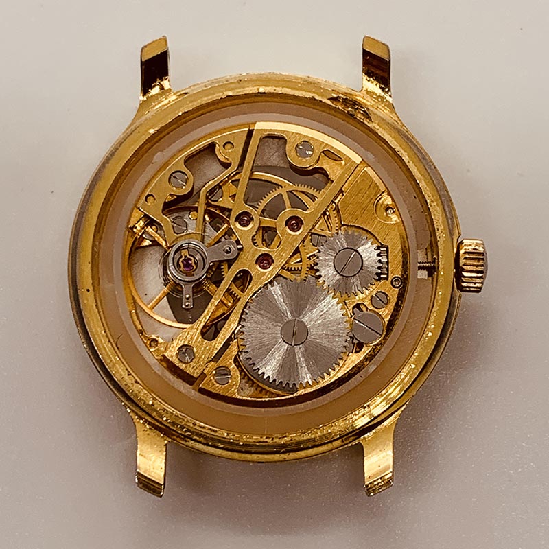 Piranha Skeleton Mechanical Watch for Parts & Repair - NOT WORKING ...