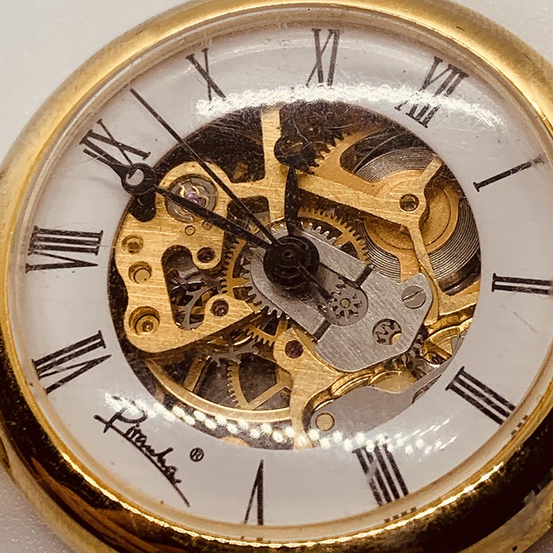 Piranha Skeleton Mechanical Watch for Parts & Repair - NOT WORKING ...