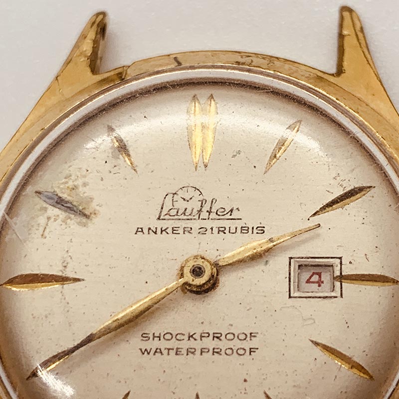 Lauffer Anker 21 Rubis Watch for Parts & Repair - NOT WORKING – Vintage ...