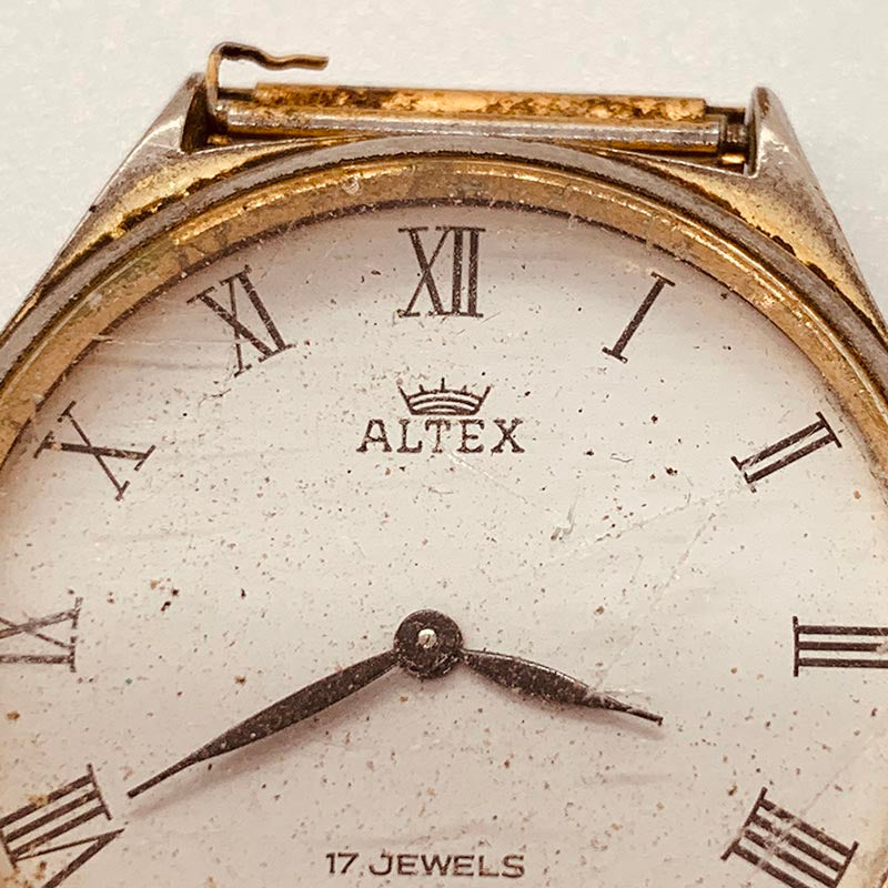 Altex 17 Jewels Watch for Parts & Repair - NOT WORKING – Vintage Radar