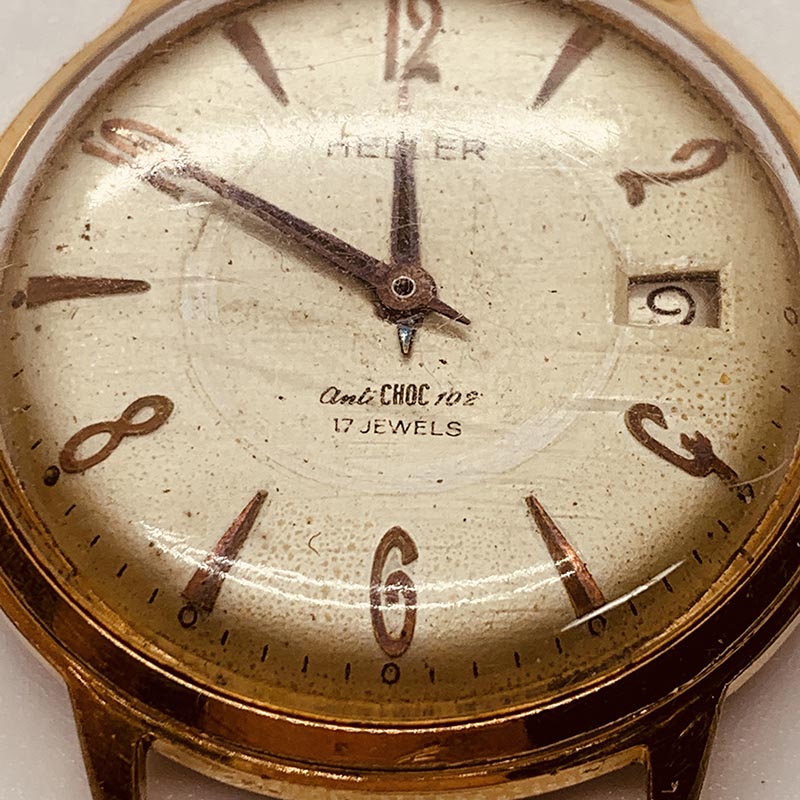 Hedler Antichoc 102 17 Jewels Watch for Parts & Repair - NOT WORKING ...
