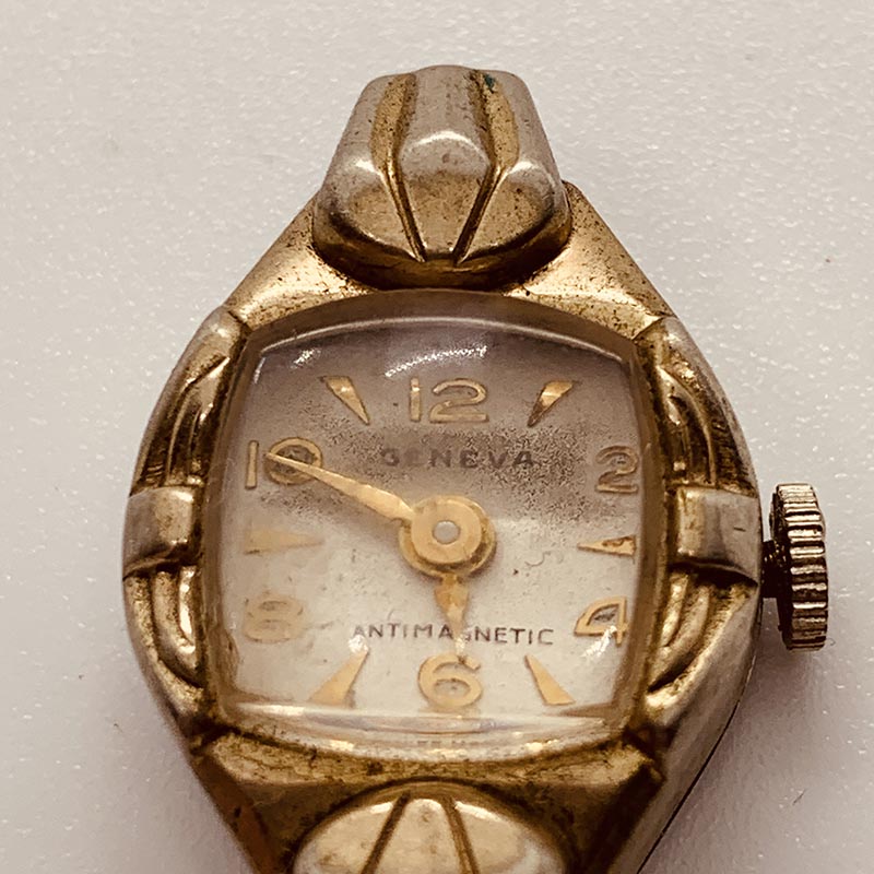 Sorna 7 Jewels Geneva Antimagnetic Swiss Made Watch for Parts – Vintage ...