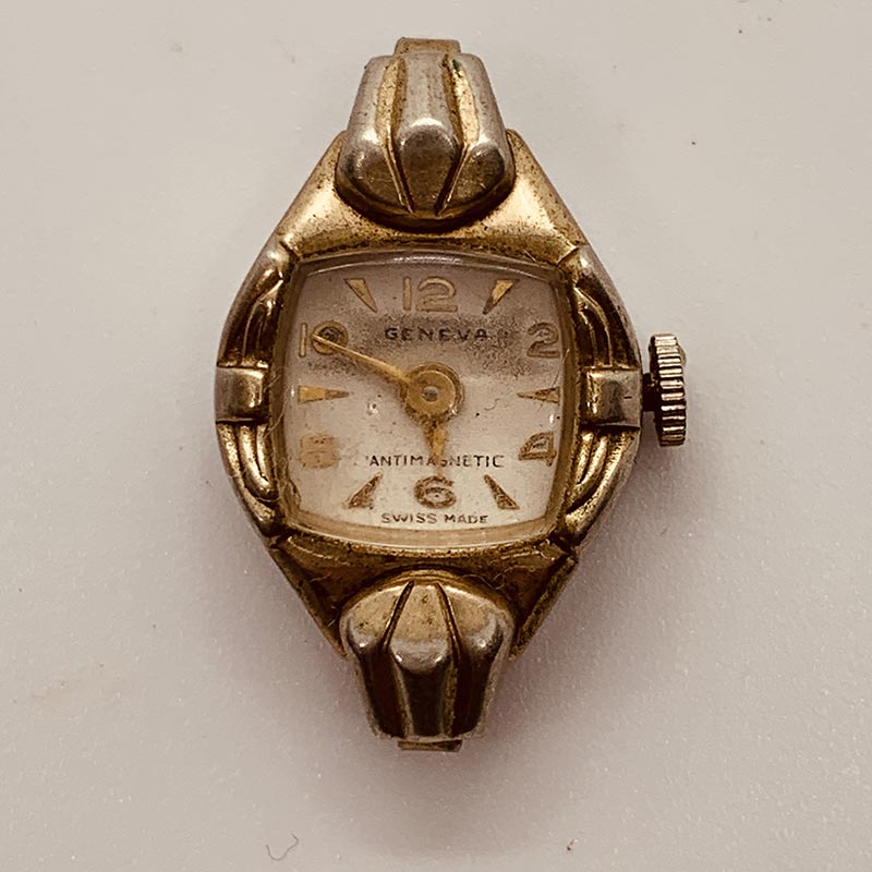 Sorna 7 Jewels Geneva Antimagnetic Swiss Made Watch for Parts – Vintage ...