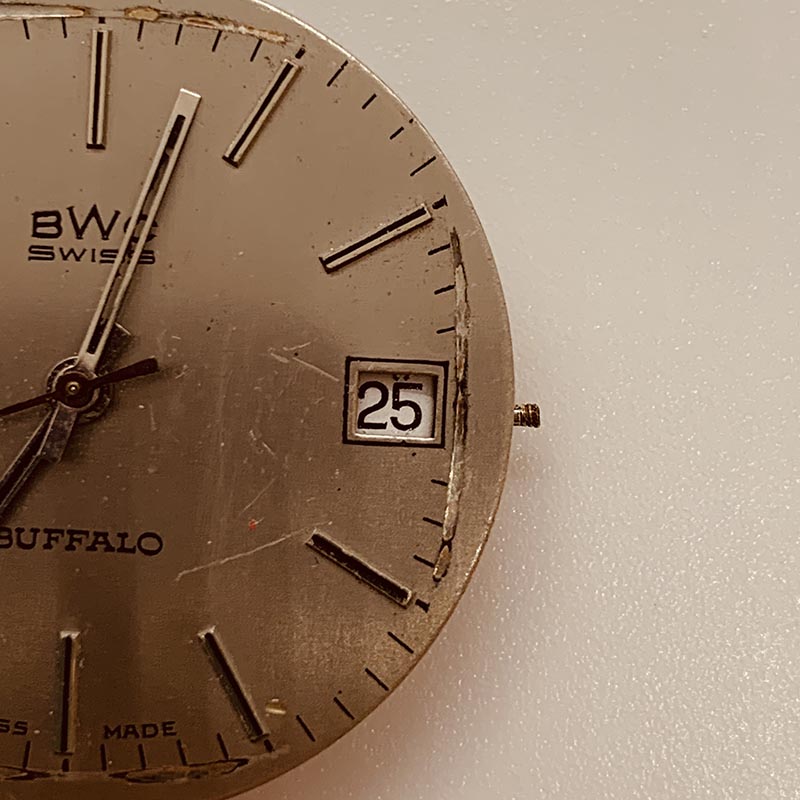 BWC Buffalo 17 Jewels Swiss Made Watch for Repair - NOT WORKING ...