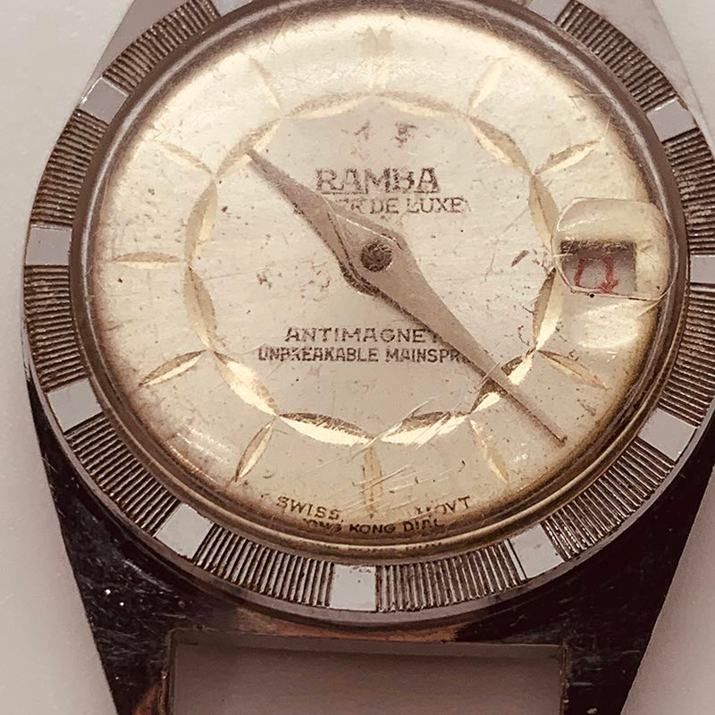 Swiss Movement Ramba De Luxe Watch for Parts & Repair - NOT WORKING ...